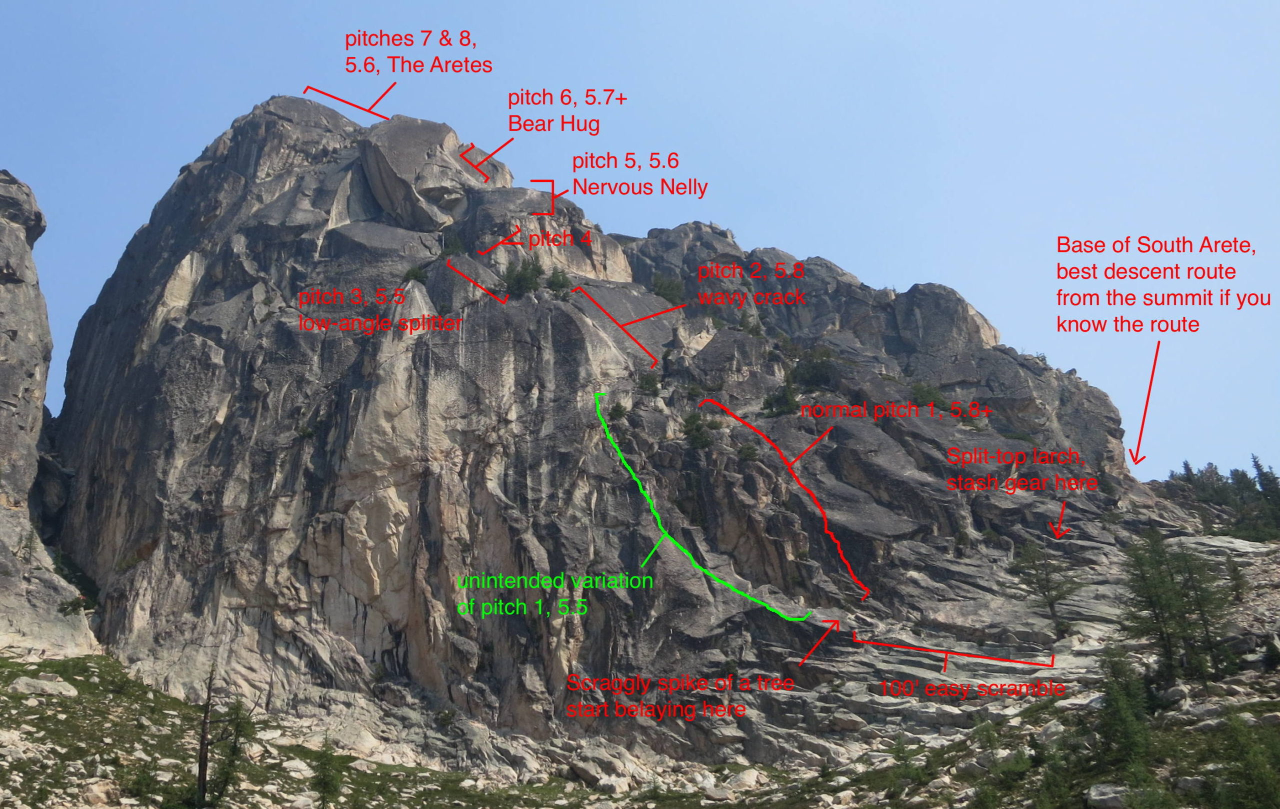 South Early Winters Spire - Southwest Rib - Shashi Shanbhag